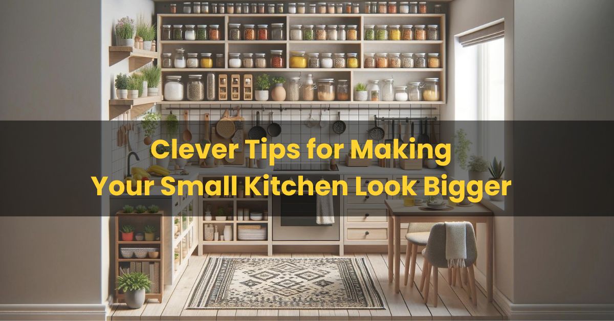 Clever Tips For Making Your Small Kitchen Look Bigger Pankesum